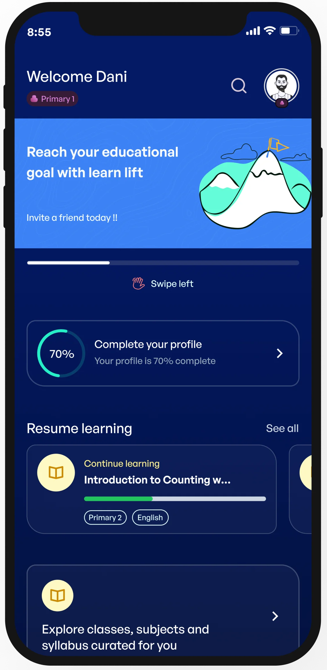 LearnLift - Lifting Learners